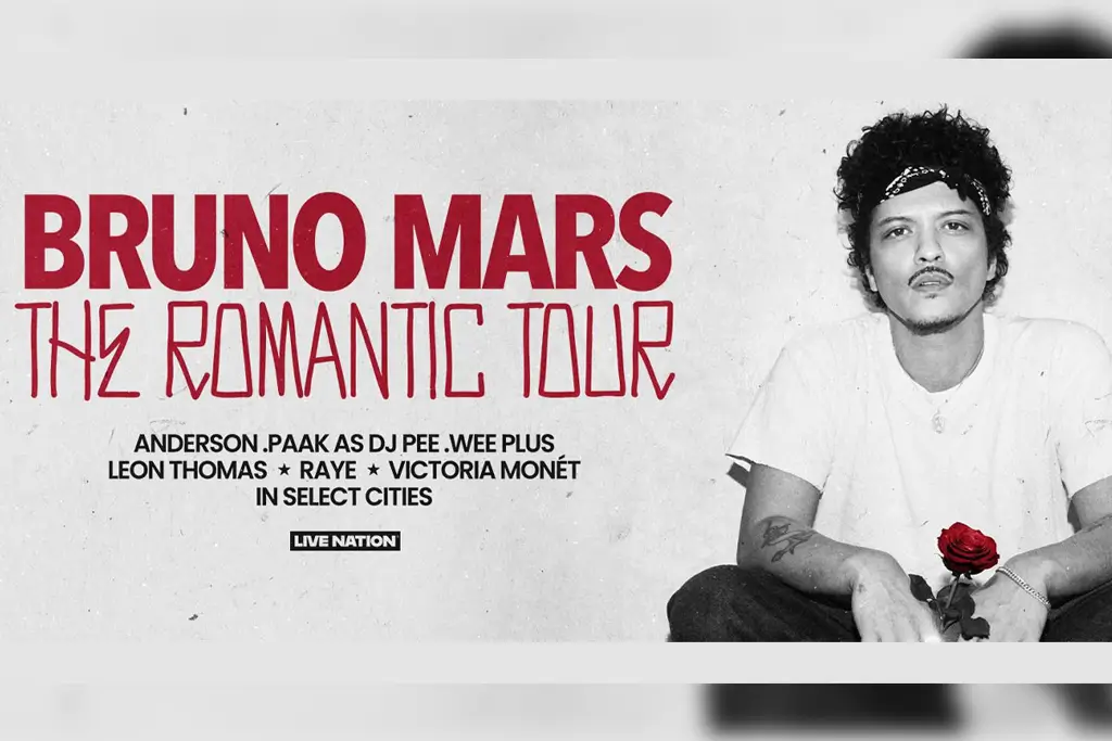 Bruno Mars Expands Romantic World Tour With New Dates